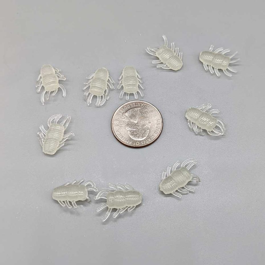 Miff's Custom Tackle - Ice Bugs - Natural Glow